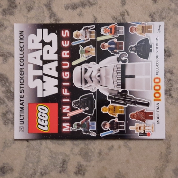 Lego | Other | Lego Star Wars Mini Figures Ultimate Sticker Collection ...